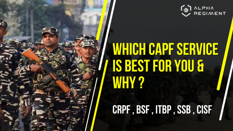 CAPF Service Is Best For You - Comparing CRPF , BSF , ITBP , SSB , CISF